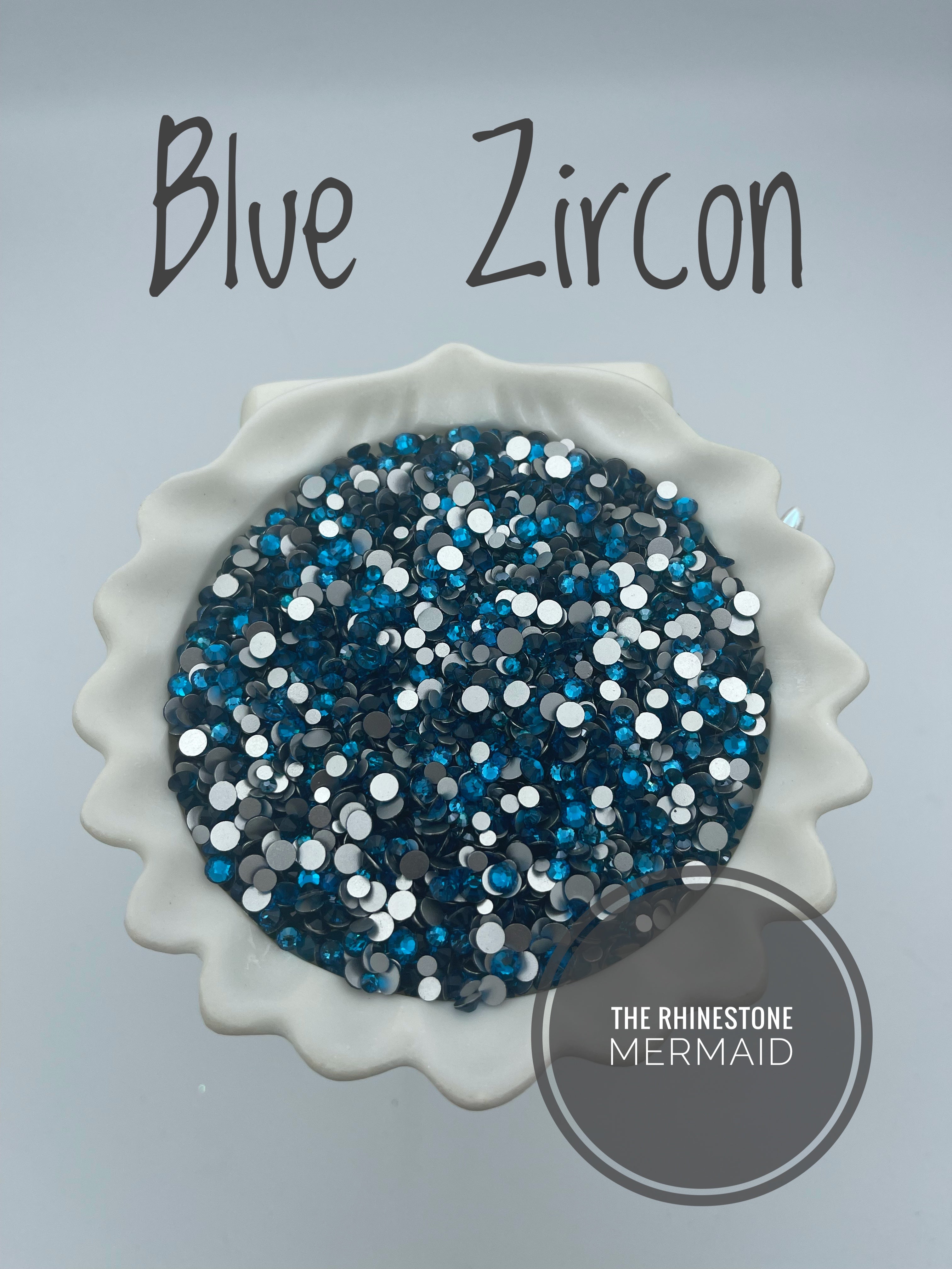 Blue Zircon – The Rhinestone Mermaid LLC