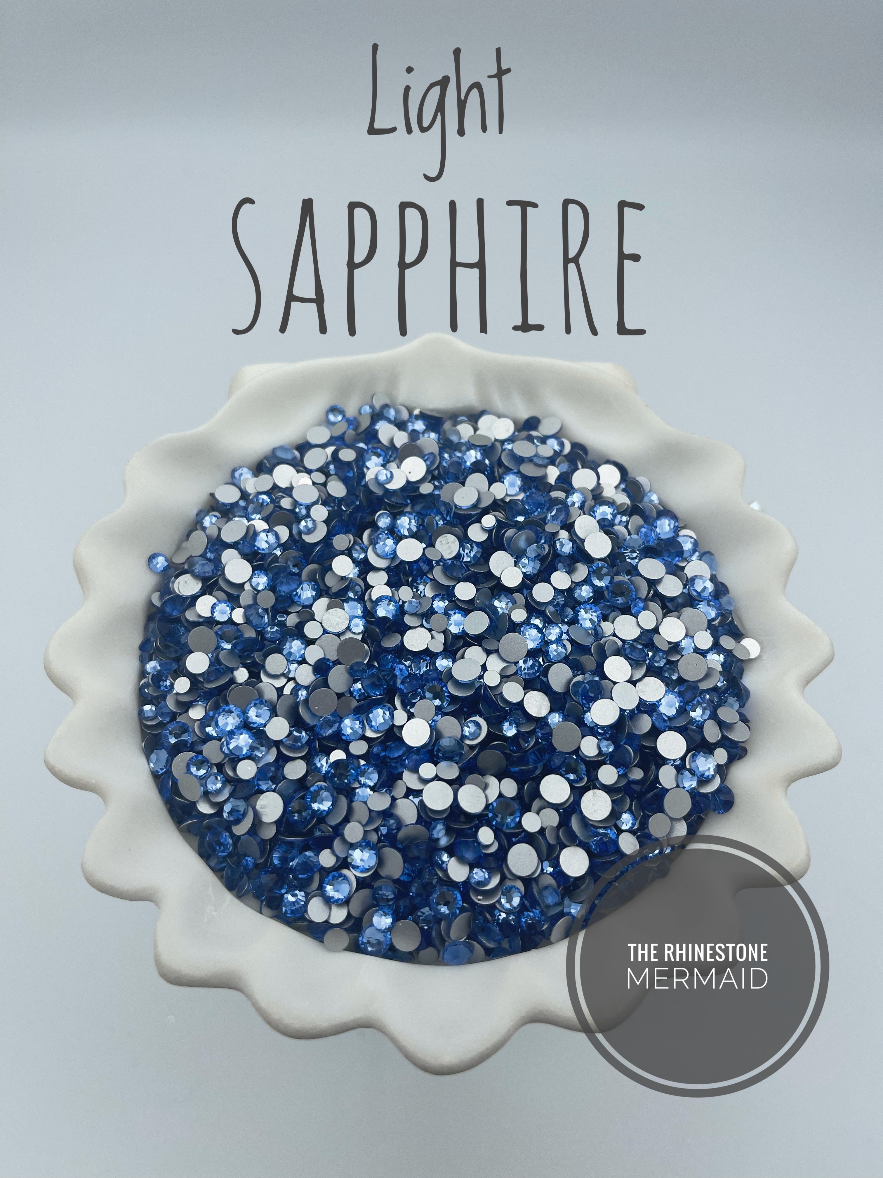 Light Sapphire – The Rhinestone Mermaid LLC