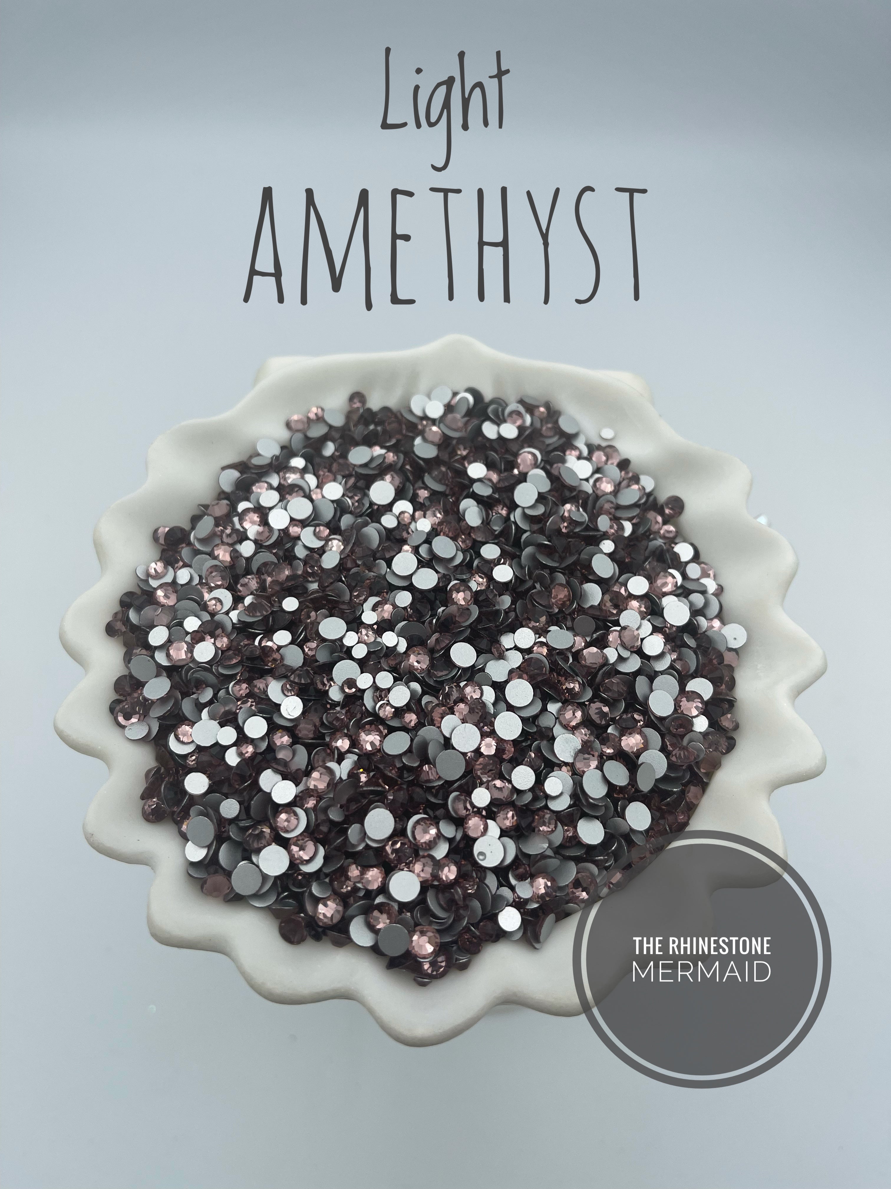 Light Amethyst – The Rhinestone Mermaid LLC